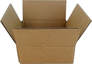 Amazon.com : (25) Brown Cardboard CD Storage Shipping Boxes - Each ...