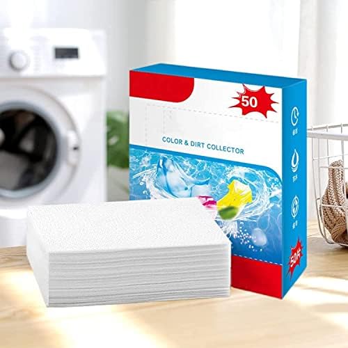 HULPPRE Color Catcher Sheets for Laundry,50 Counts Color Grabber,Anti ...