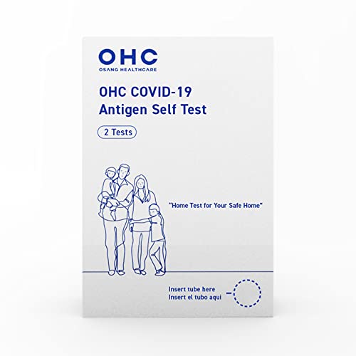 OHC COVID-19 Antigen Self Test, 1 Pack, 2 Tests Total, Test Results in ...