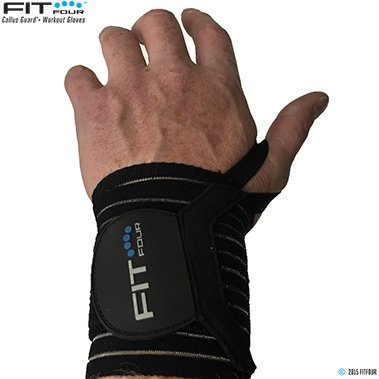 Fit Four C4 Compression Fit Wrist Wraps | Taping Alternative | Perfect ...