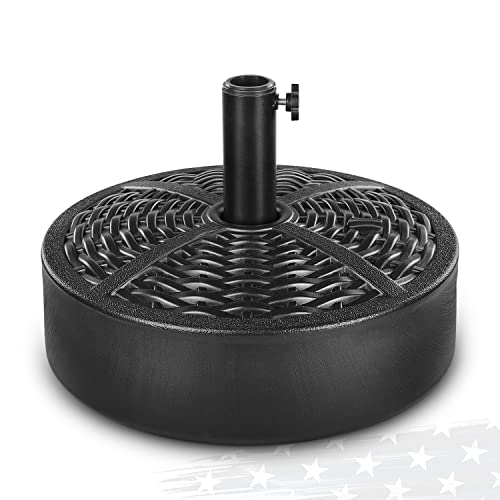 FRUITEAM Water Filled Outdoor Table Patio Umbrella Bases, Heavy Duty ...