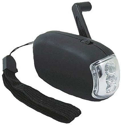 JEGS 3 LED Mini Wind up Torch No Batteries Required: Amazon.co.uk: Lighting