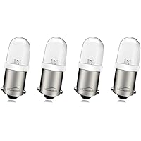 Amazon.com: Ruiandsion BA9S LED Bulb 120V AC/DC LED Miniature Bayonet ...
