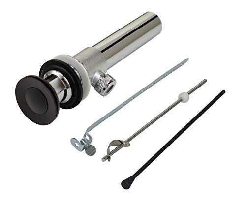 Purelux Bathroom Sink Drain Stopper Assembly with Lift Rod for Lavatory ...
