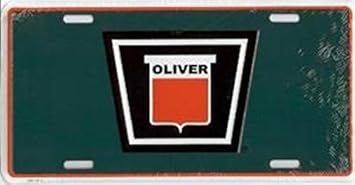 Amazon.com: Oliver Tractor License Plate: Automotive