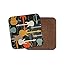 Classic Guitars - Round Wooden Coaster: Amazon.co.uk: Kitchen & Home