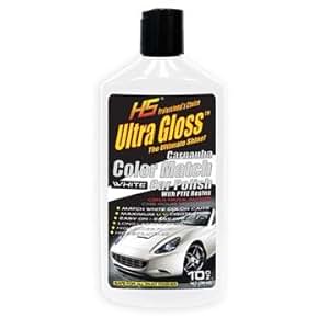 Amazon.com: HS UltraGloss Carnauba White Color Match Car Polish with ...