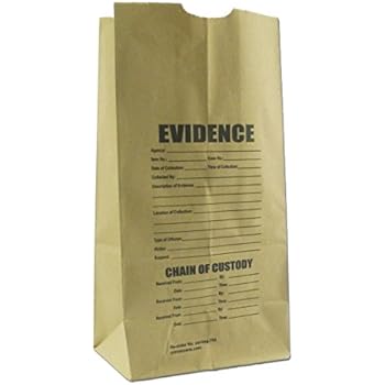 Amazon.com: Crime Scene Paper Evidence Bags (Medium): Health & Personal ...