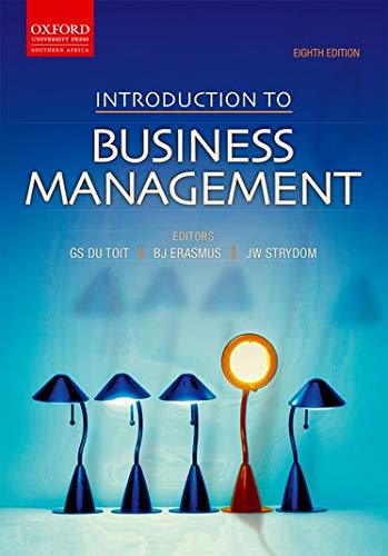 Introduction to Business Management (Oxford Southern Africa): du Toit ...