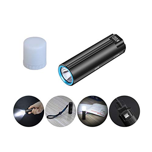 IMALENT LD10 Tiny Keychain Flashlight 1200 Lumens USB Rechargeable ...