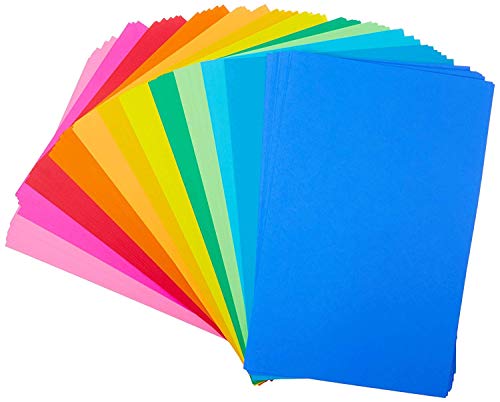 Hygloss Products Colored Paper - Great for Arts, Crafts and More - 10 ...