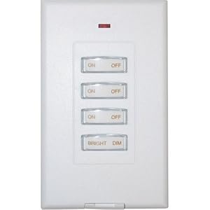 Programmable Wall Light Double Switch