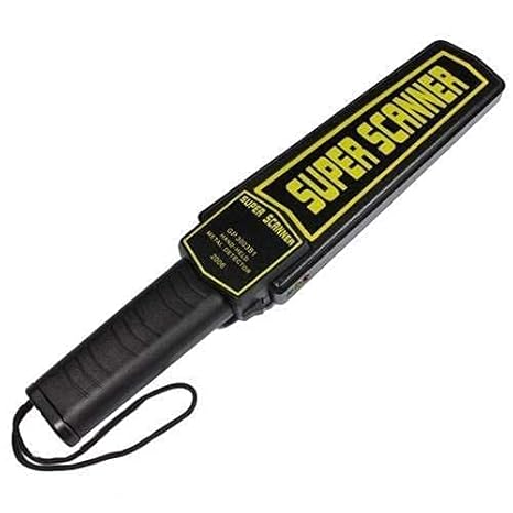 ALOKRUPSWAM Handheld Security Check Body Scanner Wand Metal Detector ...