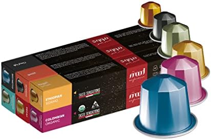 Mood Espresso Mega Bundle Nespresso Compatible Aluminium Capsules 200 ...
