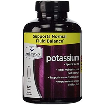 Amazon.com: Spring Valley Potassium 99 mg from Potassium Gluconate 595 ...