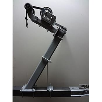 Amazon.com : Festnight Adjustable Boat Trailer Winch Stand with a ...
