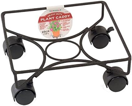 Square Plant Pot Caddy (25cm): Amazon.co.uk: Garden & Outdoors