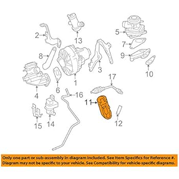 Amazon.com: Mercedes-Benz 124 470 03 59, Vapor Canister: Automotive