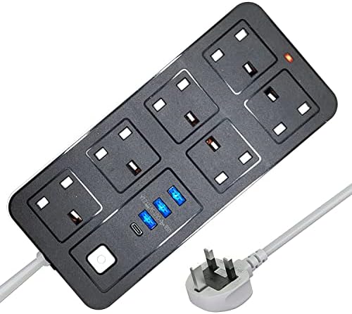10 in 1, Power Extension Cord, Power Strips Extension Lead, All in one ...