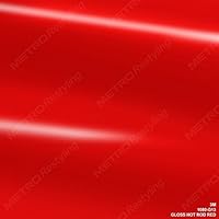 Amazon.com: 3M 2080 G13 GLOSS HOT ROD RED 3in x 5in (SAMPLE SIZE) Car ...