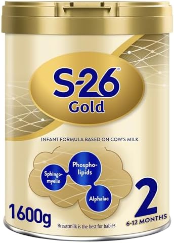 S26 Nestle Gold Stage 2 Follow On Formula, From 6 to 12 Months, 1.6kg ...