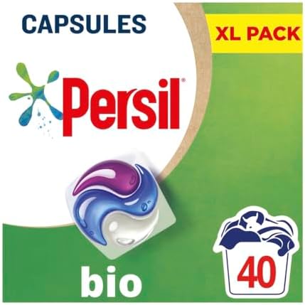 Persil Bio 3 in 1 Washing Capsules laundry capsules for 1st time ...