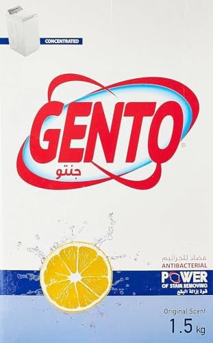 Gento Detergent Powder Original High Foam, 1.5Kg price in Saudi Arabia ...