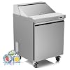29" W Commercial Refrigerator Sandwich Salad Prep Table Refrigerator ...