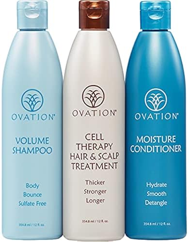 Ovation Hair Balance Cell Therapy 12 oz System - Volume Shampoo, Cell ...