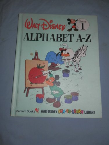 Amazon - Walt Disney Alphabet A-Z (Walt Disney Fun-to-Learn Library ...