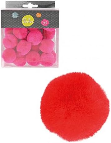 Lot DE 25 Petits Pompons 3cm Rouge: Amazon.fr: Cuisine & Maison