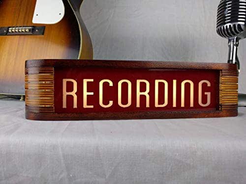Amazon.com: Recording Studio warning sign: Handmade