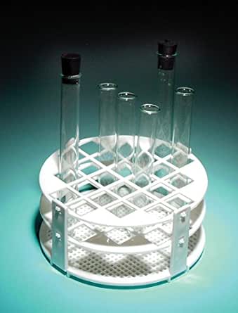 24 Place Round Test Tube Rack: Science Lab Tube Racks: Amazon.com ...