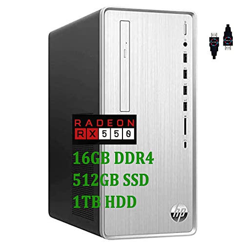 HP Pavilion Premium Gaming Desktop Computer I 10th Gen Intel 6-Core i5 ...