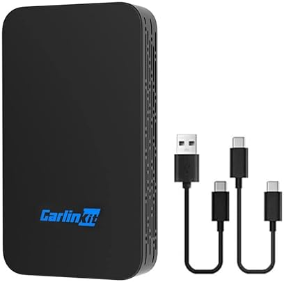 Carlinkit CarlinKit 5.0 Wireless CarPlay & Android Auto Adapter,New Upgrade,Online Update,Two ...