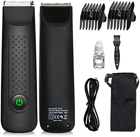 Electric Groin Hair Trimmer, Ball Groomer & Body Trimmer for Men ...