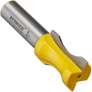Yonico 16127 Classical and Bead Molding and Edging Router Bit 1/2-Inch ...