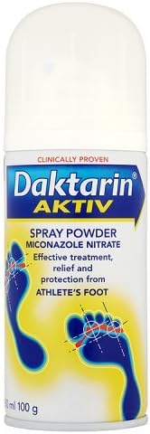 Daktarin Aktiv Spray Powder, 100g: Amazon.co.uk: Health & Personal Care