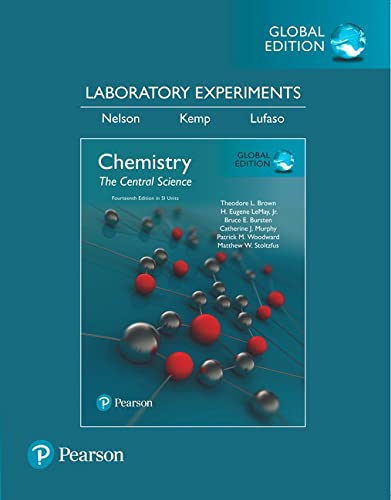 Amazon.com: Laboratory Experiments for Chemistry: The Central Science ...