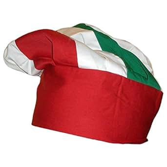 Italian Flag Chefs Hat at Amazon Men’s Clothing store