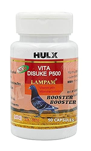 HULX VITA DISUKE P500 50 Tablets, Herbal Extract Rooster Booster ...