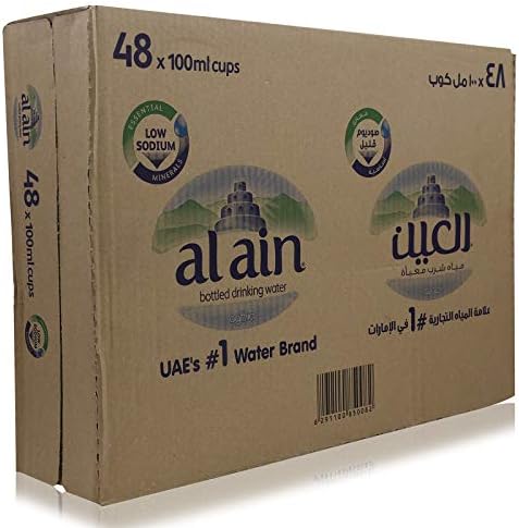 Al Ain Water 48 x 100 ml cup price in UAE | Amazon UAE | supermarket ...