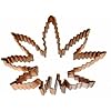 Amazon.com: Naughty Pantry Marijuana Pot Leaf Cookie Cutter Set of 2 ...