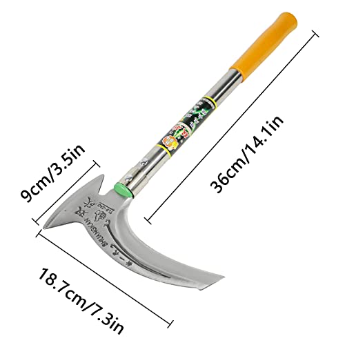 Weeding Scythe, Multi-Purpose Agricultural Weeding Gardening Hand ...