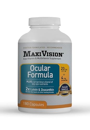 MaxiVision® Ocular Formula - AREDS2 - Eye Vitamins & Multivitamin ...