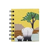 Elephant Poo Paper - Recycled Journal and Note Box
