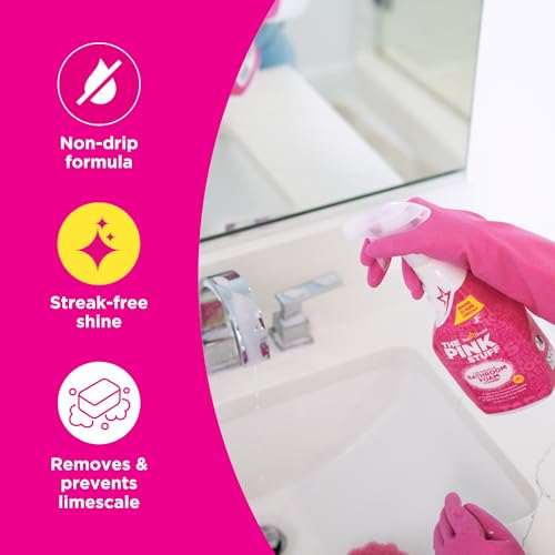 STARDROPS - THE PINK STUFF - MIRACLE BATHROOM FOAM CLEANER 750ML ...