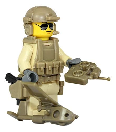 Modern Brick Warfare US Army Ranger Military Drone Pilot Custom ...