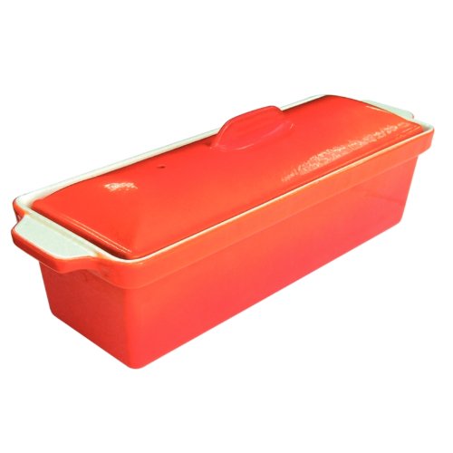 Le Creuset Cast Iron Pate Terrine, 32 cm - Volcanic: Amazon.co.uk ...