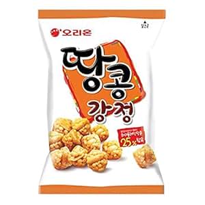 Orion Rice with Peanut Snack 80g (Pack of 4): Amazon.com: Grocery ...